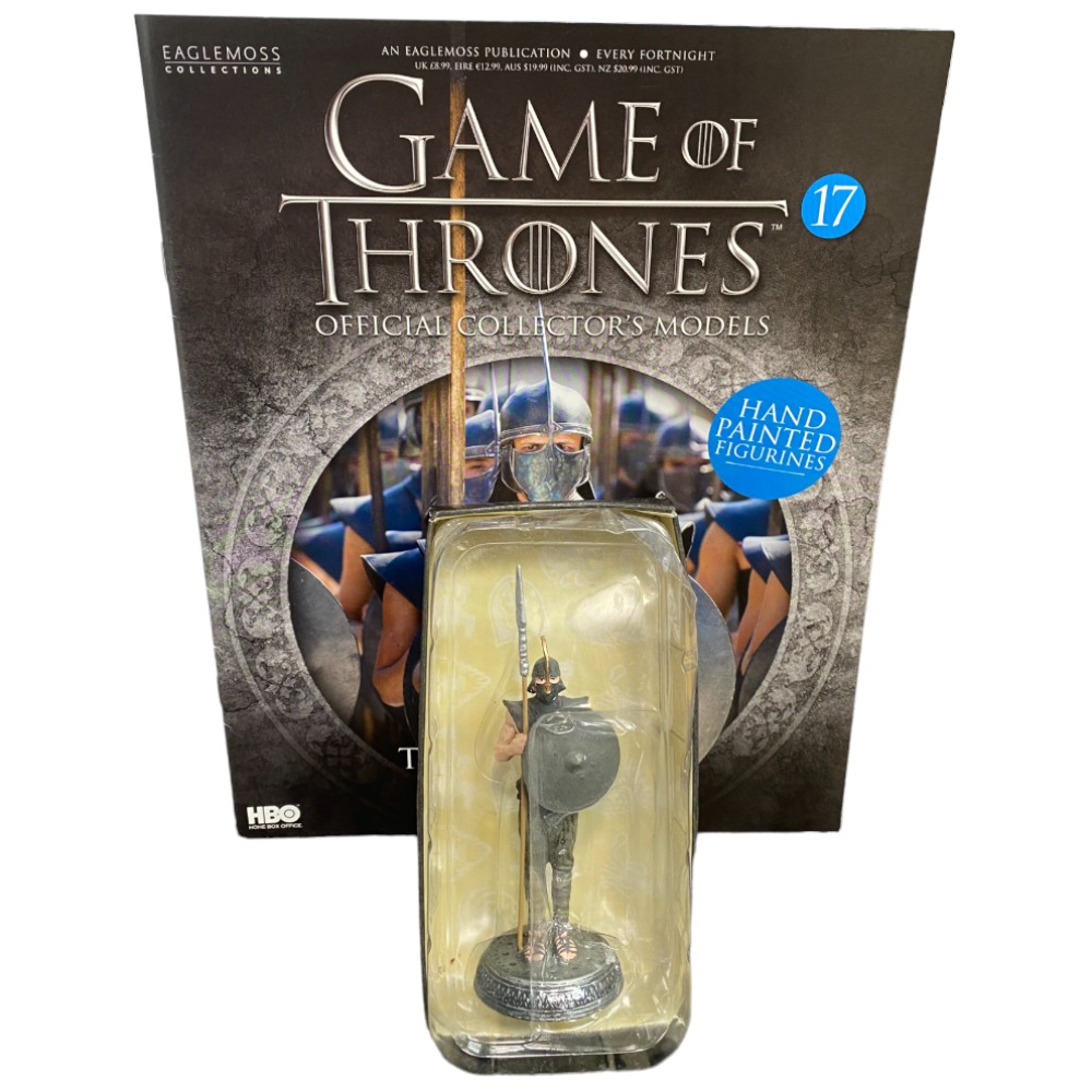 Game of Thrones Eaglemoss Collection- The Unsullied Daenerys' Army #17 ...